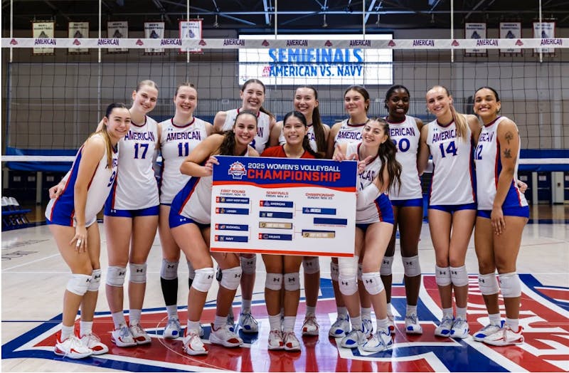 American University vs. Navy: The AU Women's Volleyball Team takes the ...