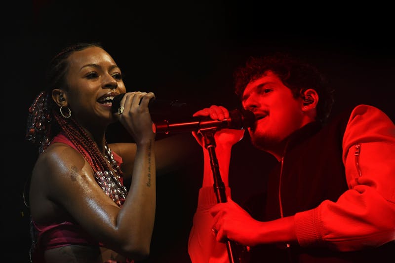 Omar Apollo and Ravyn Lenae light up the Anthem - The Eagle