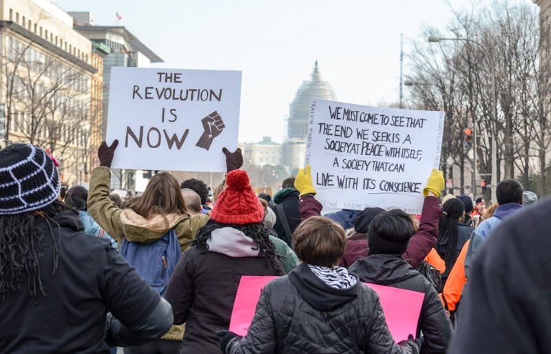 AU students join thousands in ‘Justice for All’ march - The Eagle