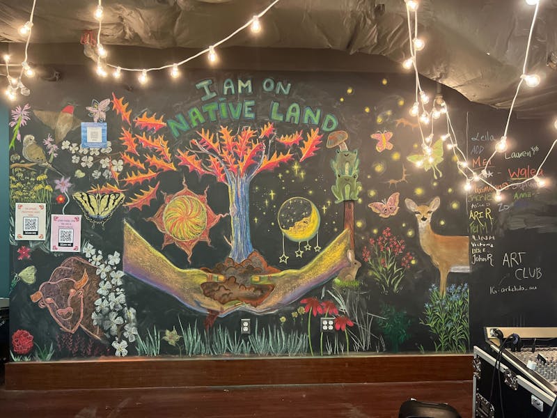 ‘I Am On Native Land’ mural unveiled at The Bridge Cafe - The Eagle