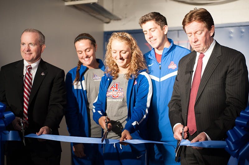 AU debuts new Bender Arena locker rooms - The Eagle