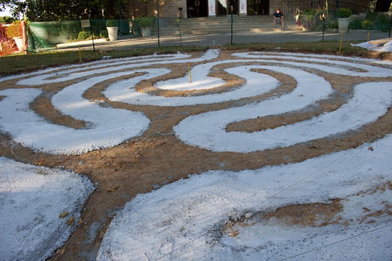 New labyrinth set to open on campus toward the end of September - The Eagle