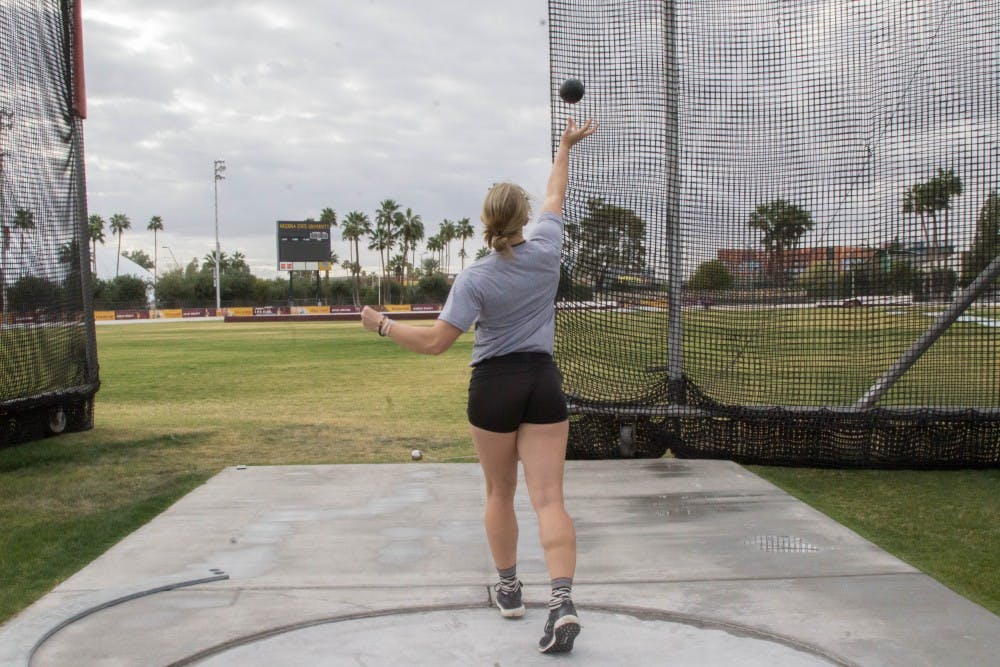 ASU track and field has excelled in field events - The Arizona State Press