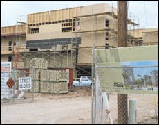 Wall collapses at Adelphi II - The Arizona State Press