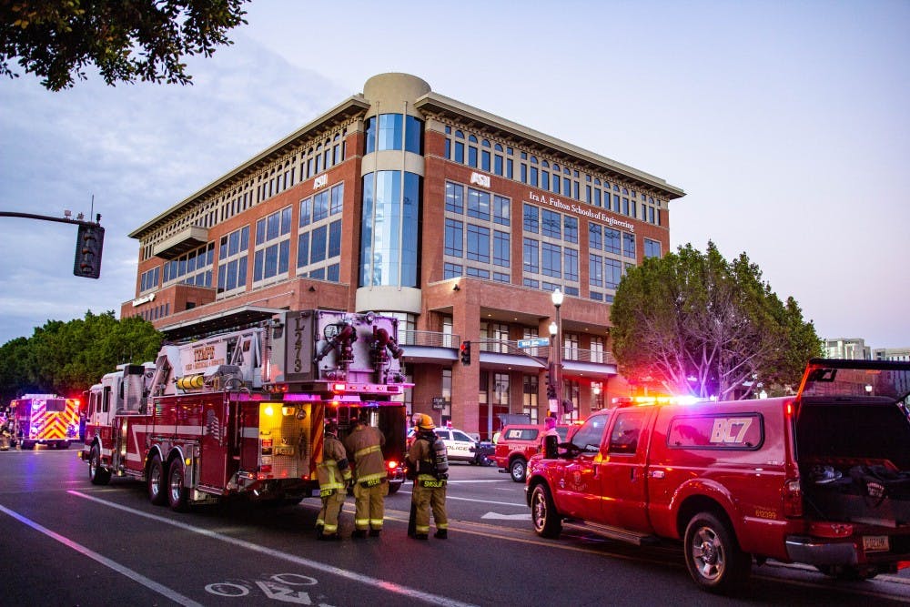 Small fire at the ASU Brickyard complex on Mill Avenue - The Arizona ...