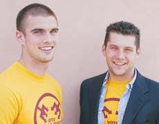 USG President and VP candidates: Kenney and Jones - The Arizona State Press