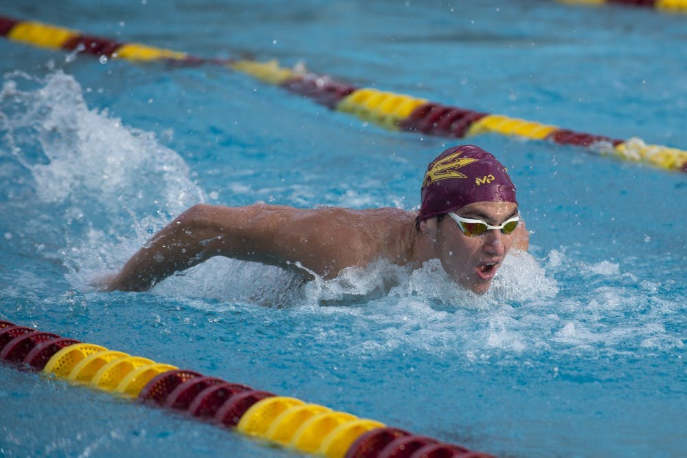 ASU swim and dive shines despite falling short to Cal and Stanford ...