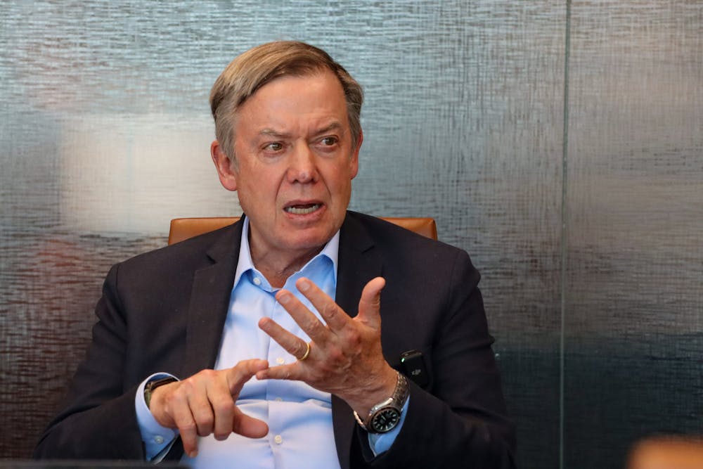Michael Crow speaks on CRU at ASU, science funding, inclusivity, men's ...