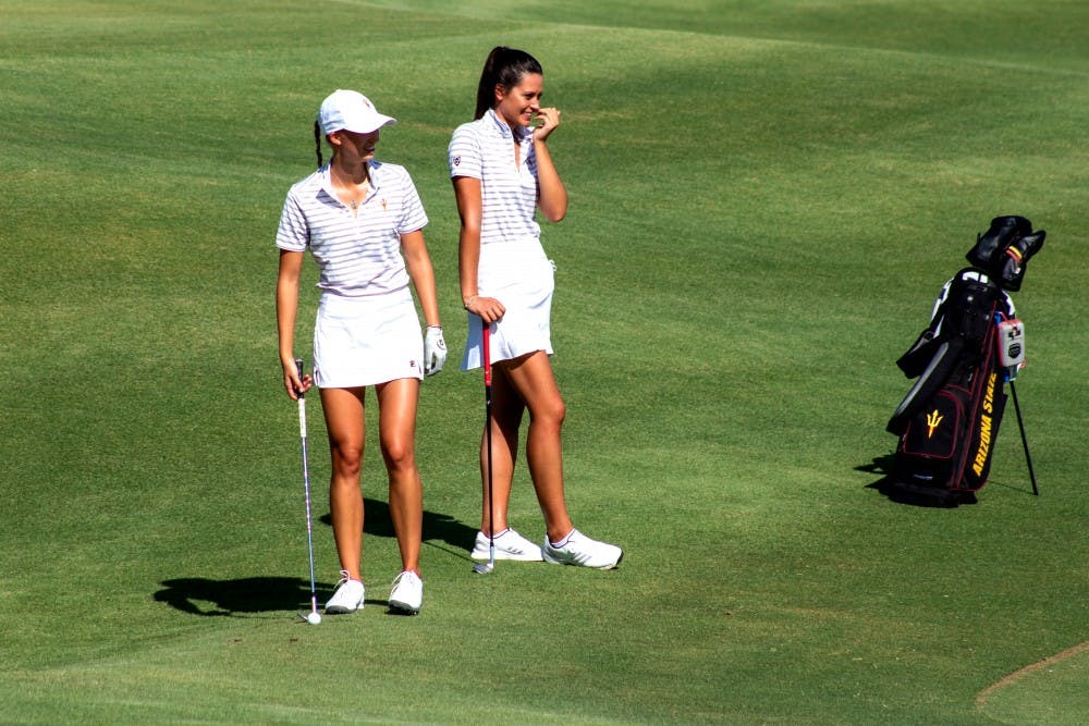 Alessandra Fanali is an ace contributor to the ASU women's golf team ...