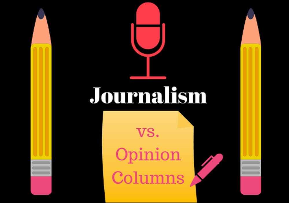Opinion columns aren't real journalism - The Arizona State Press