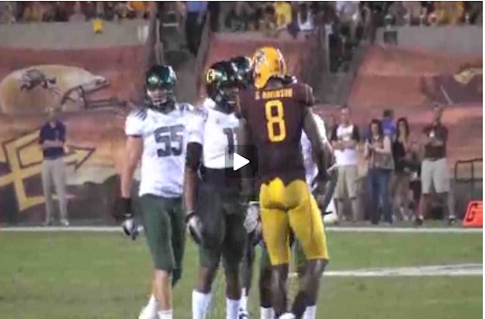 Wide receiver Gerell Robinson talks about offense, career game - The ...
