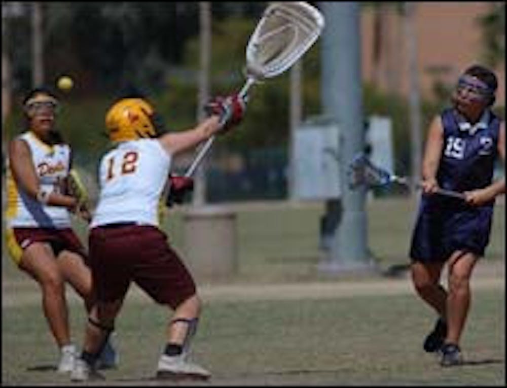 Lacrosse: Devils snap skid against UA - The Arizona State Press