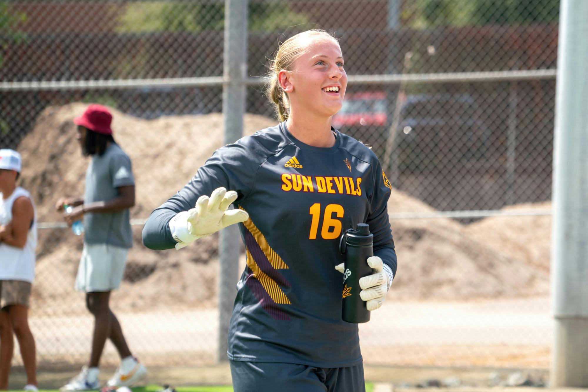Far from home, German standout goalkeeper Pauline Nelles defends a new ...