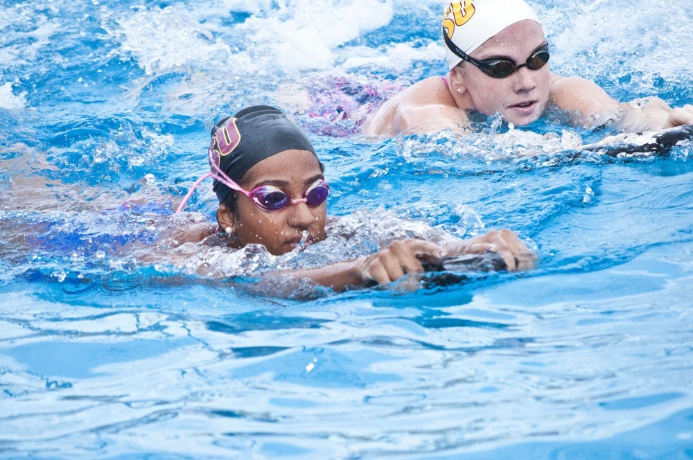 Swim and dive hope to make splash - The Arizona State Press