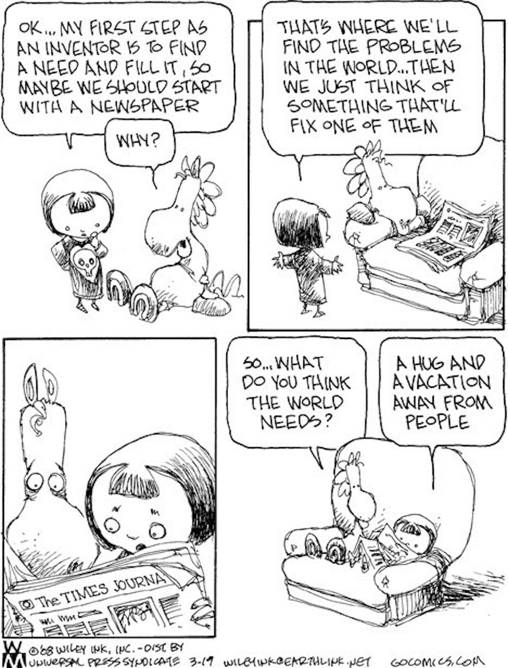Non-Sequitur: Love, sweet love is in demand - The Arizona State Press
