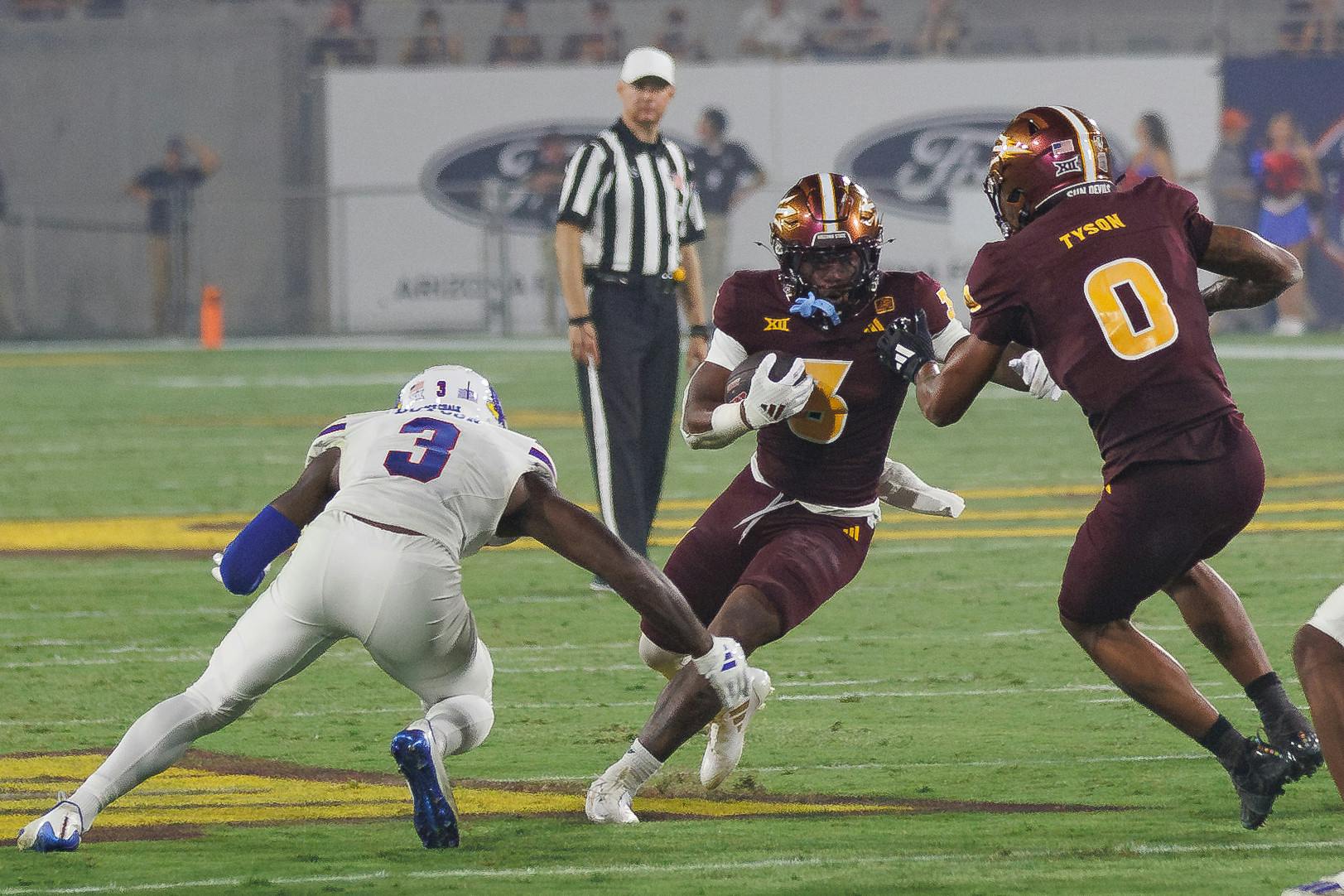 ASU running back Raleek Brown out for the year with hamstring injury ...
