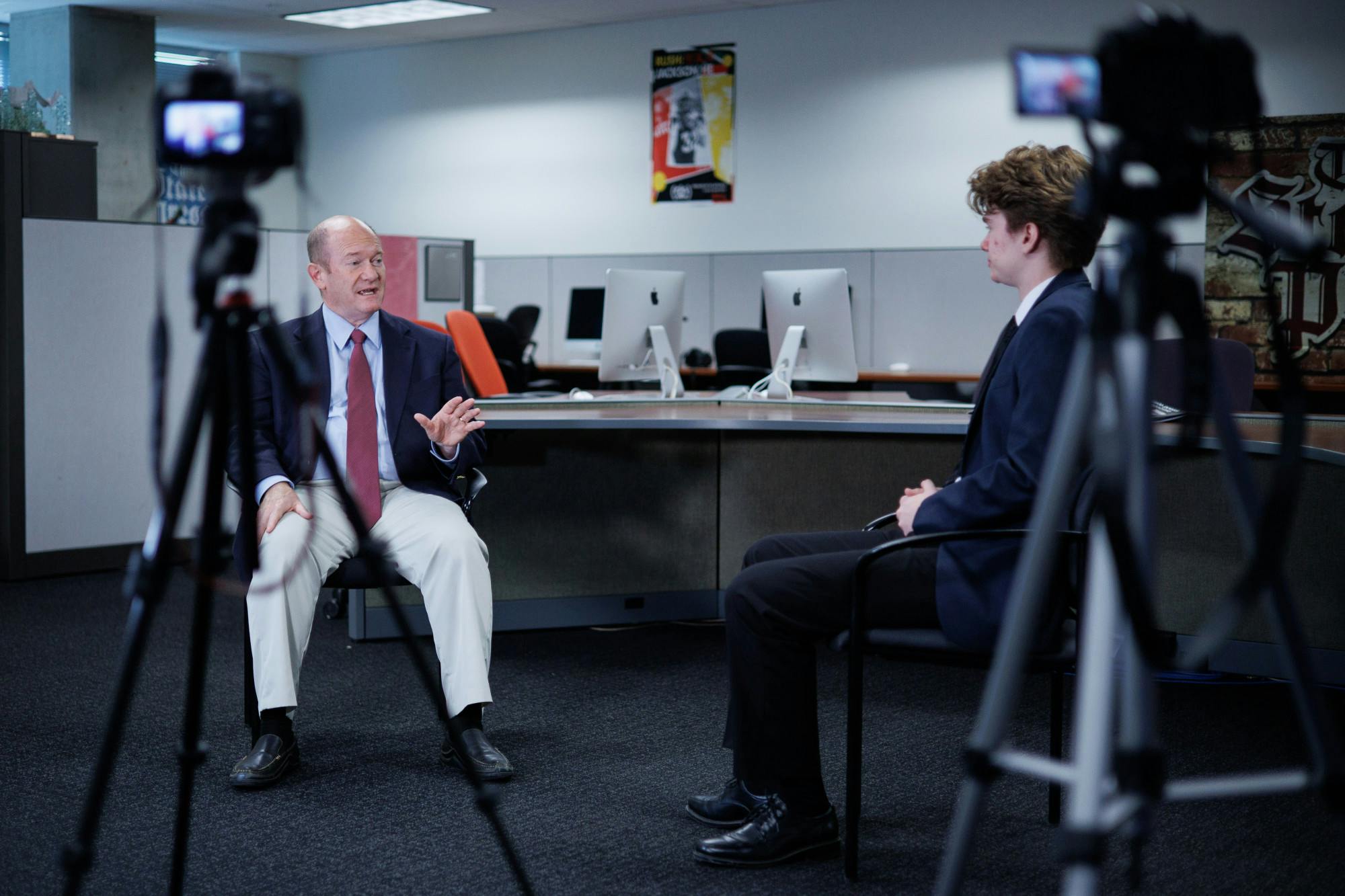 Video: Sit down with Sen. Chris Coons - The Arizona State Press