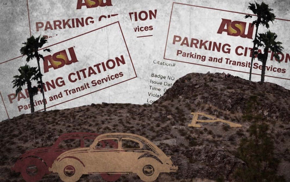 Map: Where ASU gives the most parking tickets - The Arizona State Press