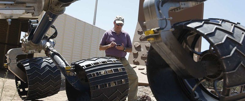 US NEWS MARS-ROVER-DRIVERS 1 LA - The Arizona State Press