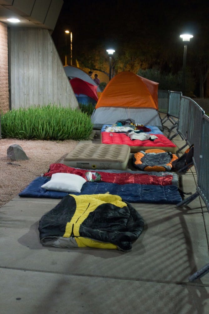 Awaiting admission: Students camp out for the perfect seat - The ...