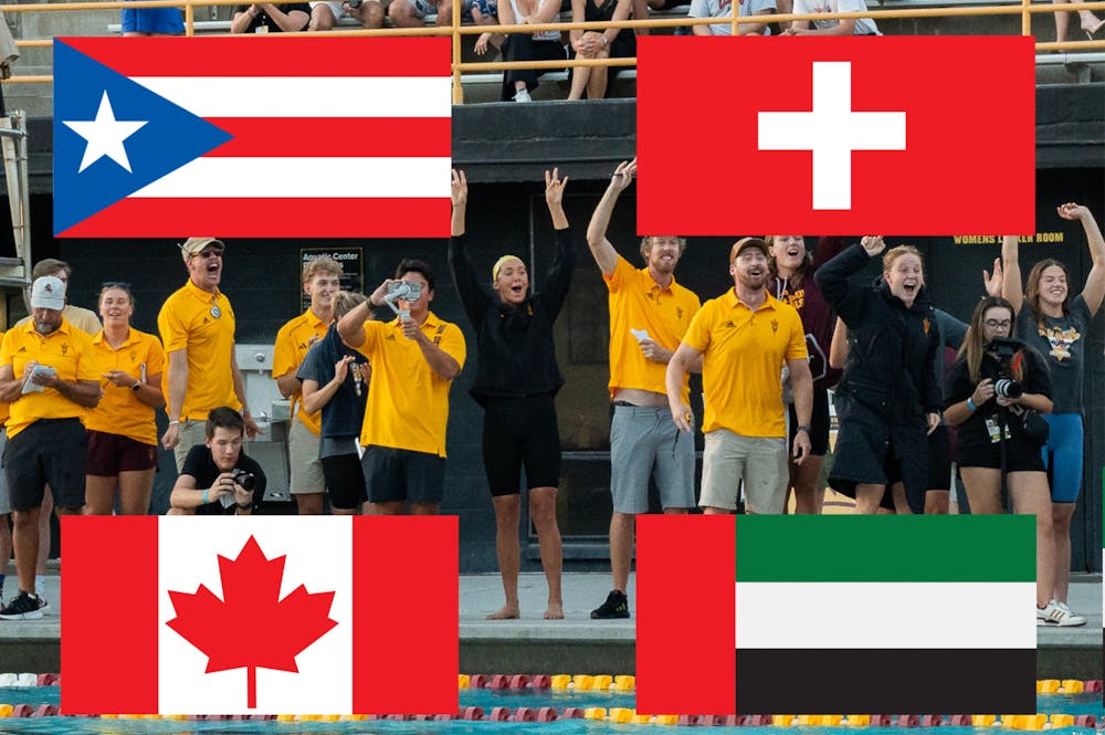 ASU Swim and Dive takes pride in roster diversified with international ...