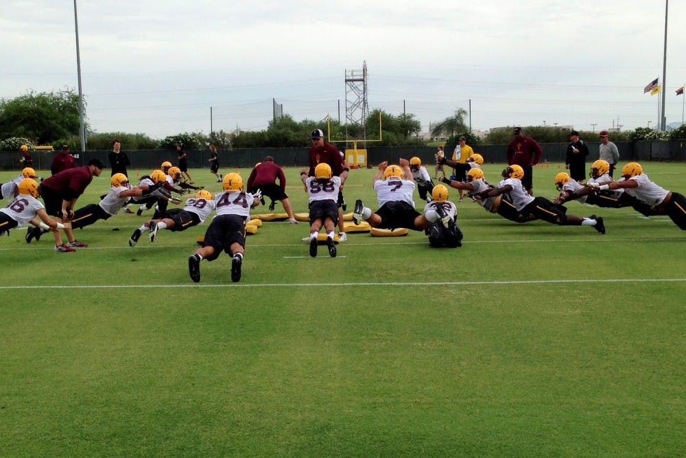 Defense raises eyebrows at first fall ASU football practice - The ...
