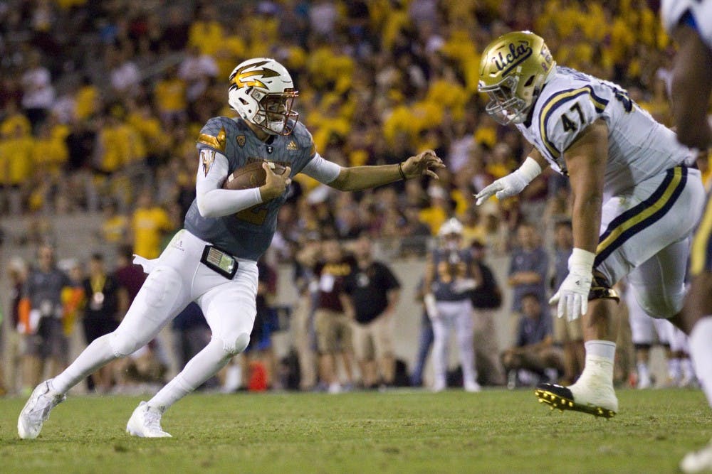ASU quarterbacks stress competition at spring practice - The Arizona ...