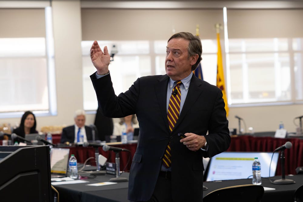 Crow gives State of ASU presentation, UA provides updates to ABOR - The ...