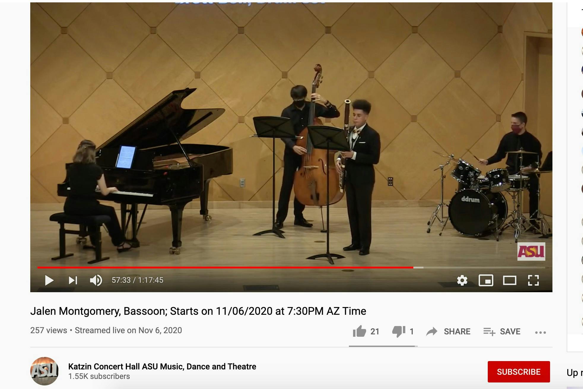 ASU music student recitals return with COVID-19 restrictions - The ...