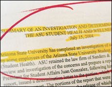 Investigation into health center released - The Arizona State Press
