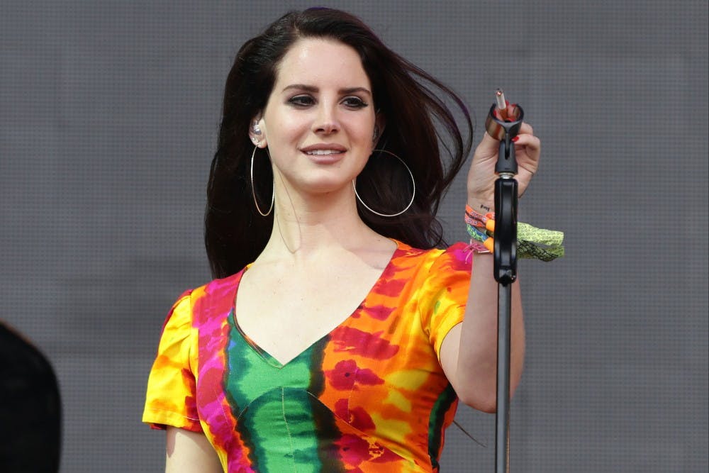 Diamonds in the Dust: Lana Del Rey gets 'high on the beach' with Cass ...
