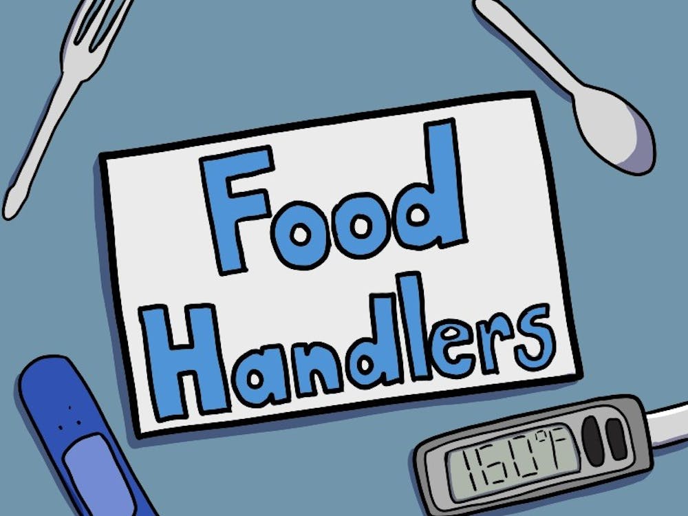 Cartoon: Life of a food handler - The Arizona State Press