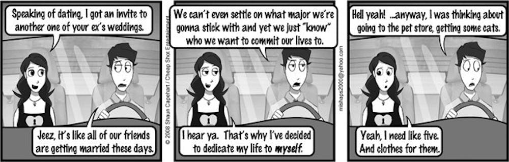 Class Mishaps: It's more awkward at the wedding. Sitting alone and ...