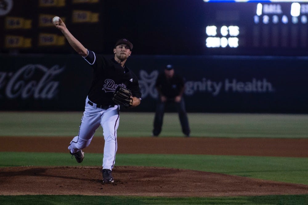 ASU baseball junior Alec Marsh pitches nine innings in win over Oregon ...