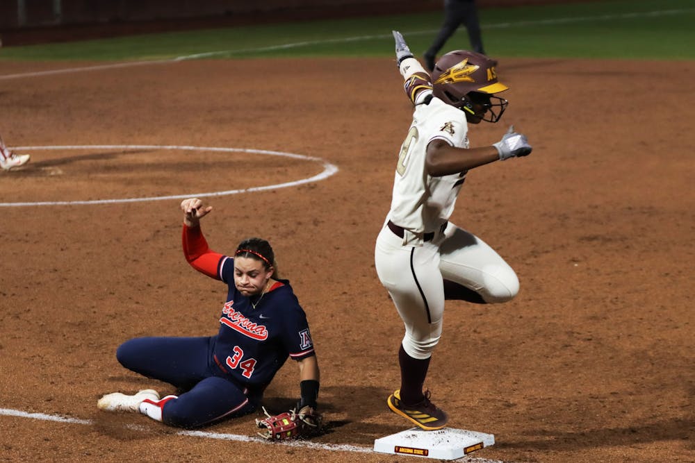 ASU softball loses two, rebounds to take one against No. 10 UA - The ...
