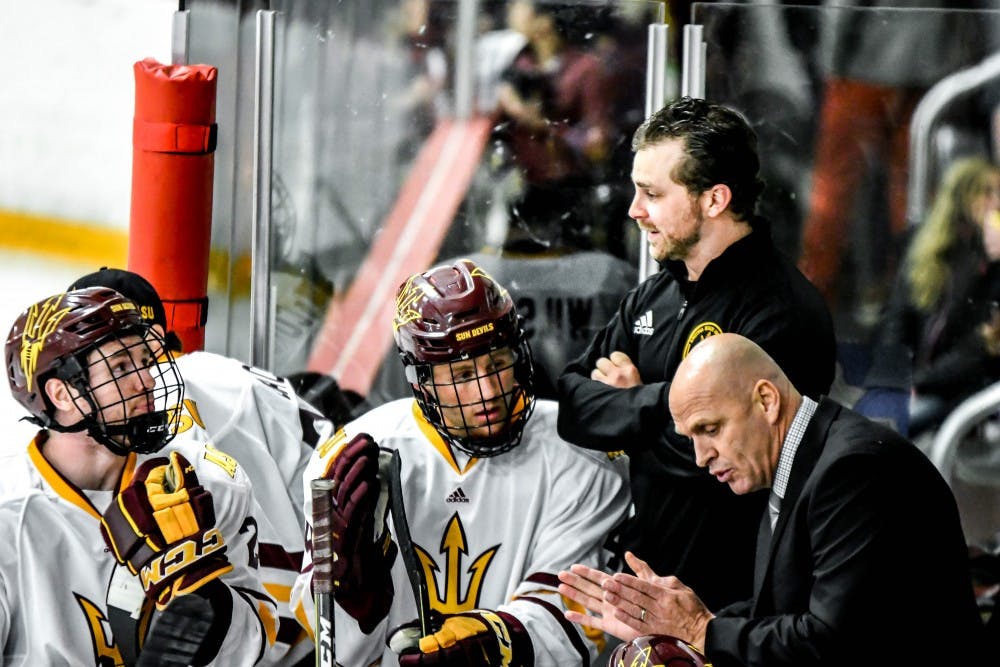Jon Laughner serves an integral role for ASU men's hockey - The Arizona ...