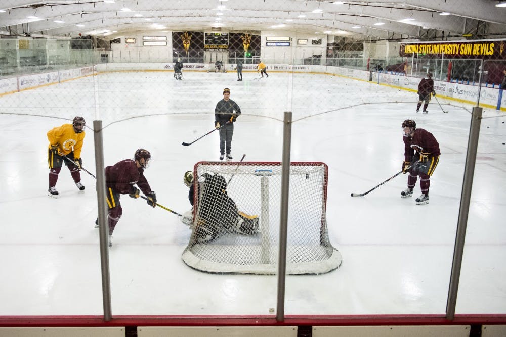 ASU hockey swept by Minnesota State in season road debut - The Arizona ...