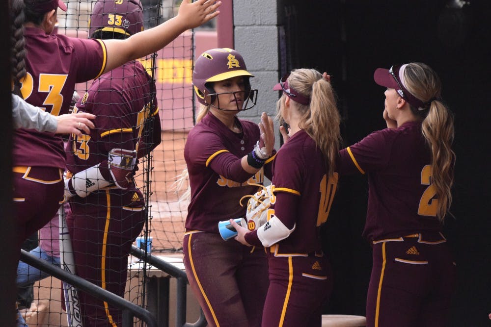 ASU softball takes down LIU Brooklyn 9-5 - The Arizona State Press