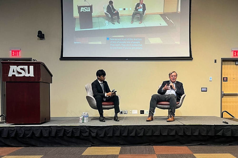 President Crow tells ASU students to "Take action and get help" at ...