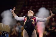 ASU Gymnastics Focusing On Small Details Heading Into Pac 12 Tournament ASU Gymnastics Focusing On Small Details Heading Into Pac 12 Tournament