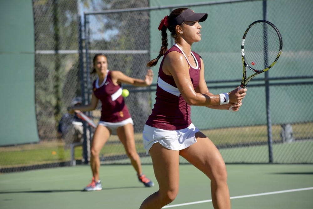 ASU tennis makes statement at ITA Kick-Off Weekend - The Arizona State ...