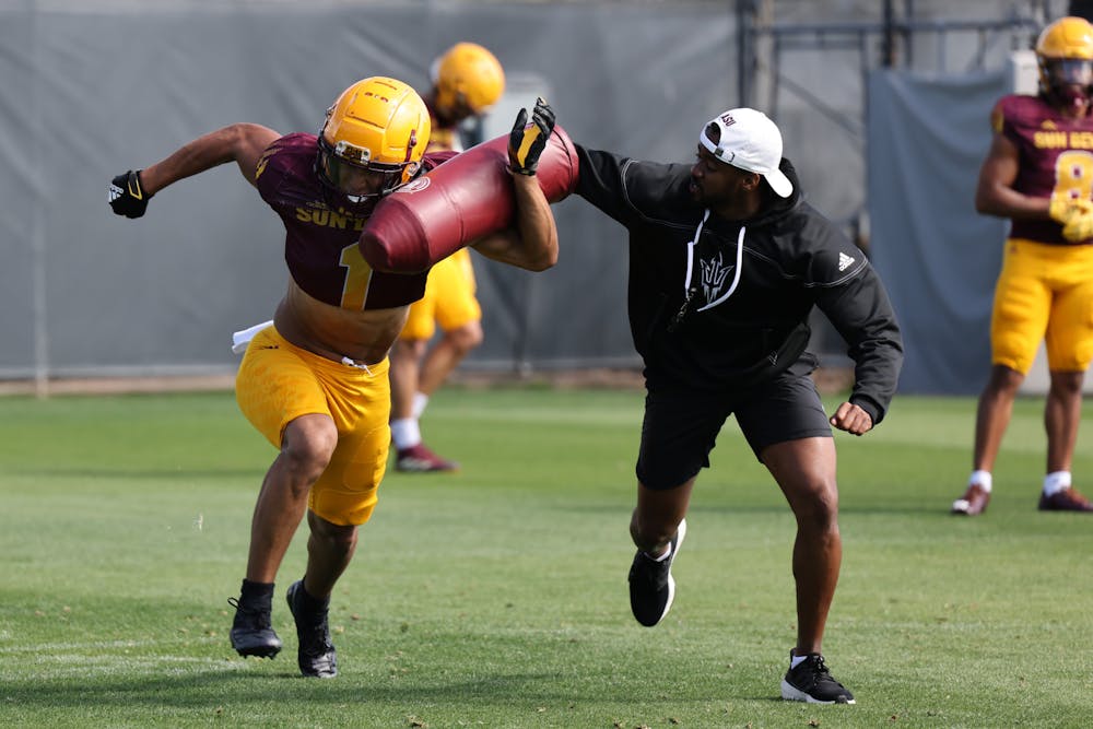 Receivers coach Ra’Shaad Samples leaves ASU to join Oregon as running ...