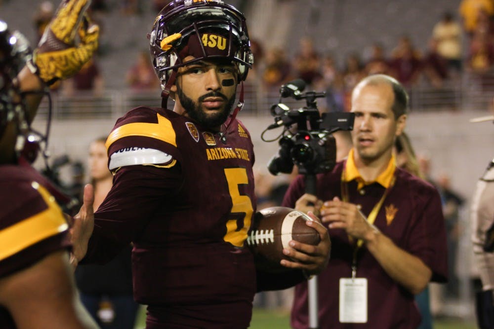 ASU football gets a glimpse of coming season in first day of spring ...