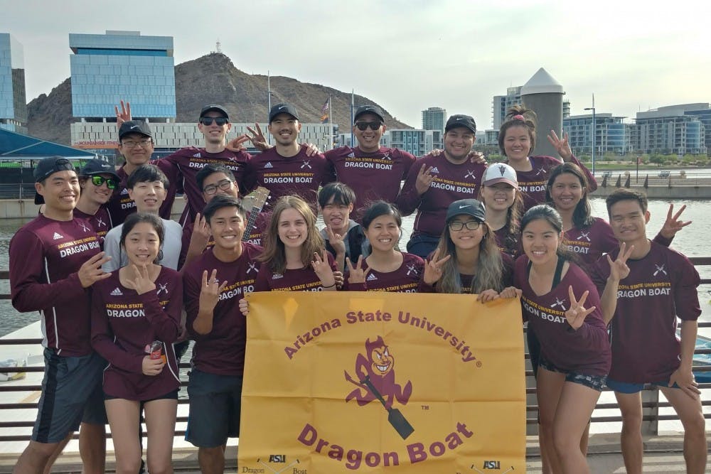 Video: ASU team paddles their way to third place at the Arizona Dragon Boat Festival - The ...