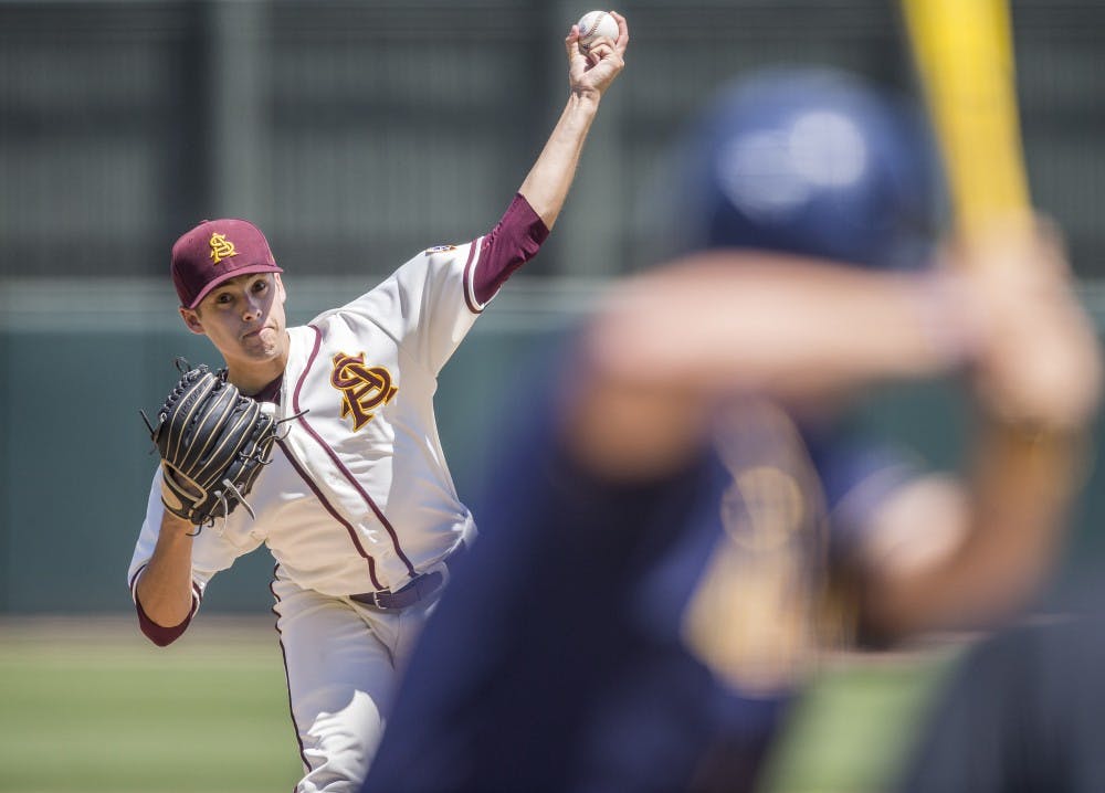 Zach Dixon's complete-game shutout propels ASU baseball to series ...