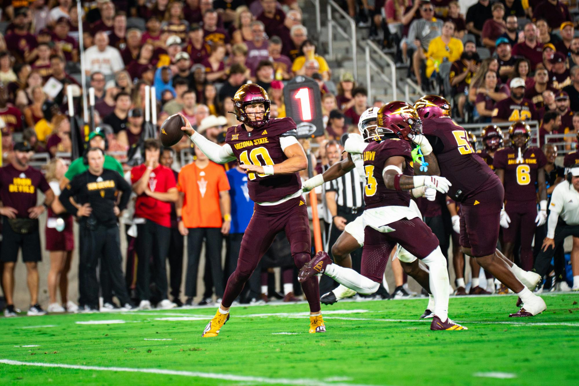 ASU football bounces back from Mississippi State loss, defeats Texas ...