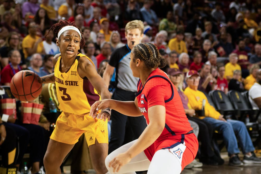 ASU women's basketball falls to rival UA on senior night - The Arizona ...