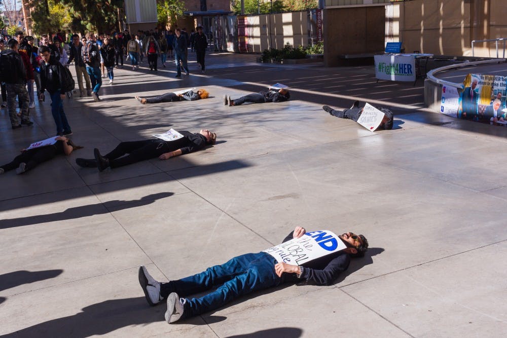 Student activists protest global gag rule on reproductive health - The ...