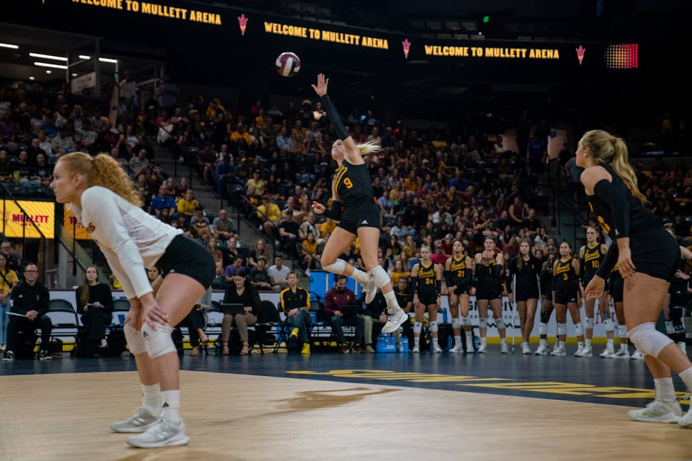 ASU volleyball's success on the court reflects life off it - The ...