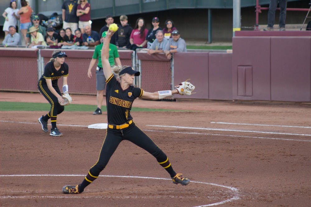 ASU softball drops game two of its Territorial Cup Series - The Arizona ...